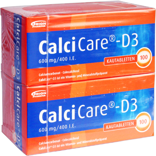 Delivery service from Germany - CALCICARE D3 chewing tablets, 200 pcs