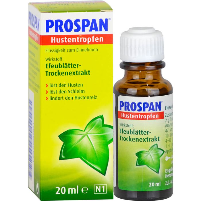 Medicines from Germany - Prospan cough drops, 20 ml