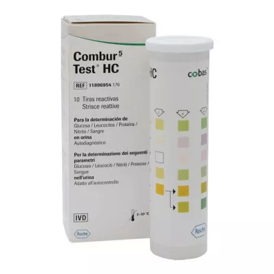 Delivery service from Germany - COMBUR 5 Test HC Test strips, 10 pcs