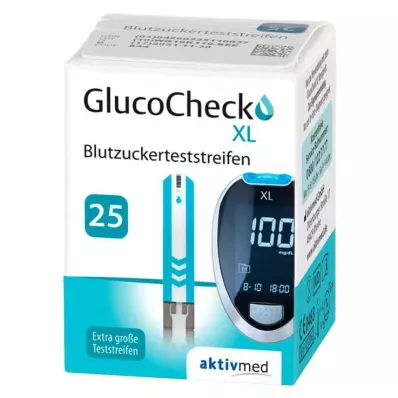 Delivery service from Germany - GLUCOCHECK XL Blood glucose test strips ...