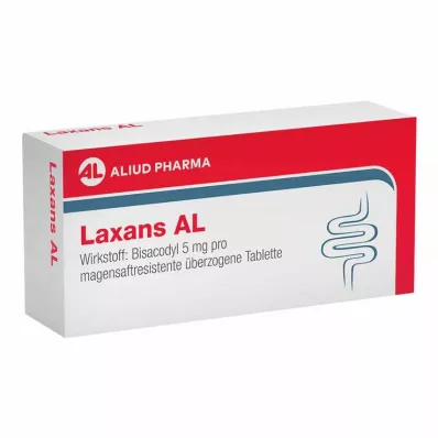 Delivery service from Germany - LAXANS AL gastro-resistant coated tablets, 30 pcs