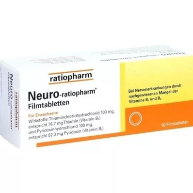 Delivery service from Germany - NEURO-RATIOPHARM film -coated tablets ...