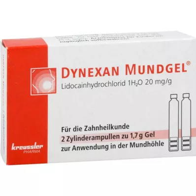 Delivery service from Germany - DYNEXAN Mouth gel cylinder ampoules ...